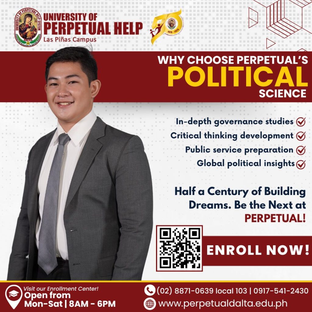 Bachelor of Arts major in Political Science - University of Perpetual ...