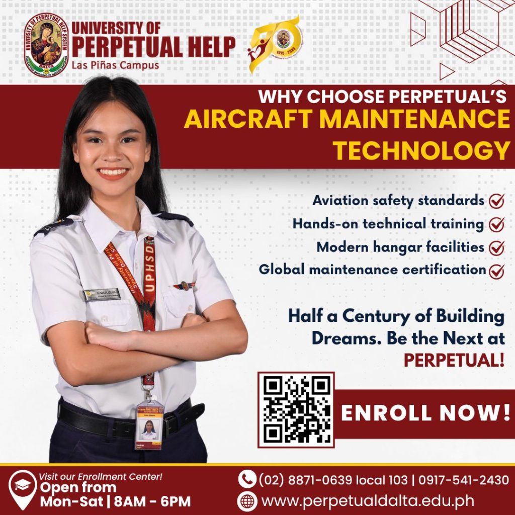Bachelor of Science in Aircraft Maintenance Technology - University of Perpetual Help System DALTA